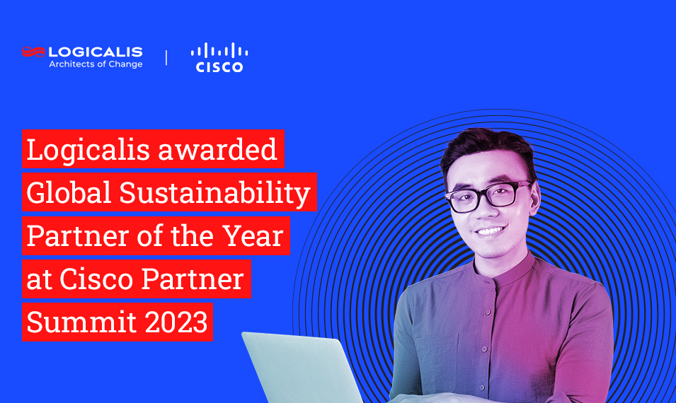 Logicalis awarded Global Sustainability Partner of the Year at Cisco Partner Summit 2023 | Logicalis
